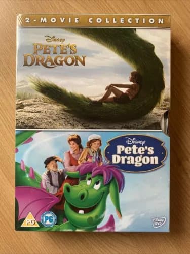 Pete's Dragon: 2-movie Collection - Disney Dvd (2016) Family Fantasy ⭐️ ...