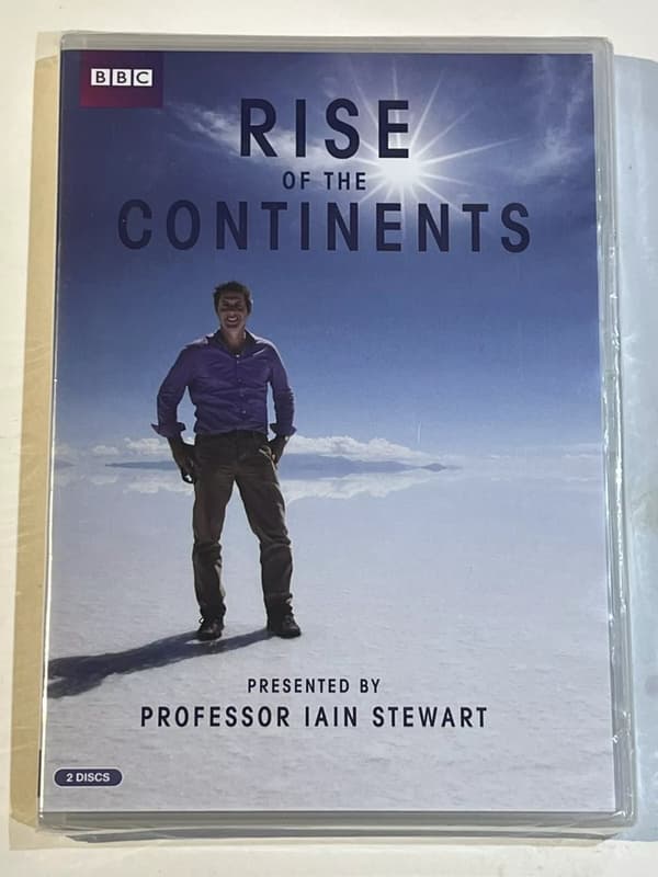 RISE OF THE CONTINENTS BBC DVD 2 DISC BOXSET PROFESSOR IAIN STEWART ...