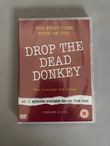 DROP THE DEAD DONKEY COMPLETE THIRD SERIES DVD GENUINE Region 2 Brand ...