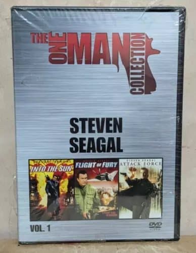 Steven Seagal Into the Sun,Flight of Fury,Attack Force DVD Box Set ...
