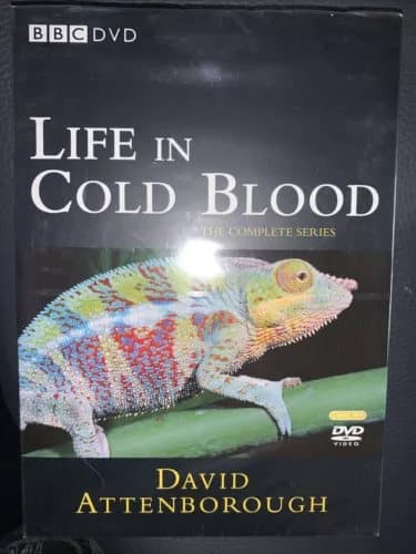 LIFE IN COLD BLOOD DVD BBC TV SERIES Box Set David Attenborough ...