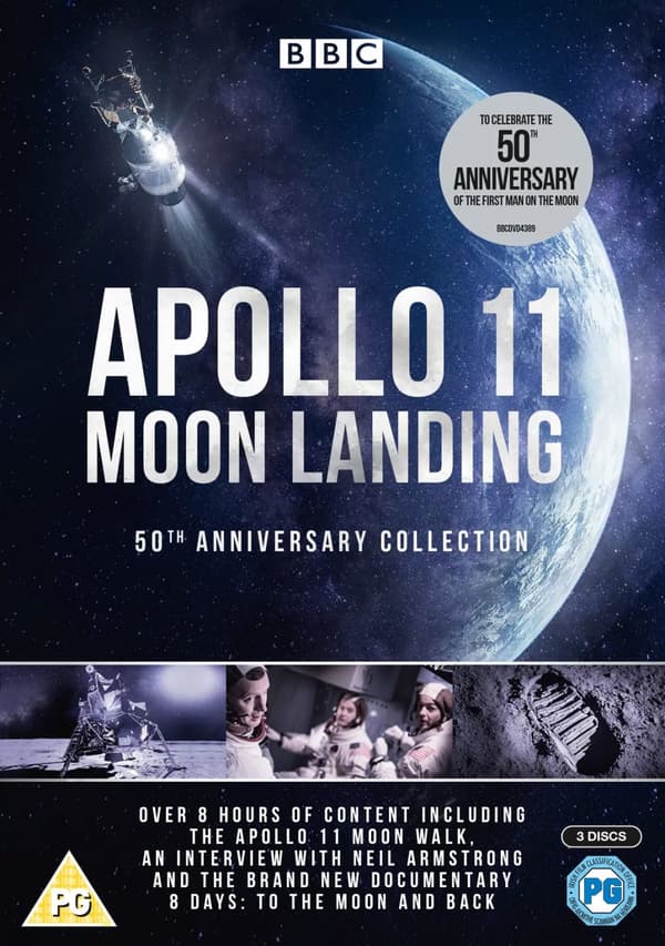 Apollo 11 Moon Landing [PG] DVD Box Set Region 2 Brand New | CDON