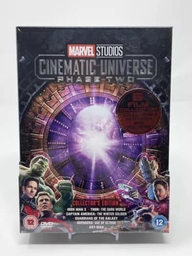 Marvel Studios Cinematic Universe: Phase Two (DVD) Region 2 Brand New ...