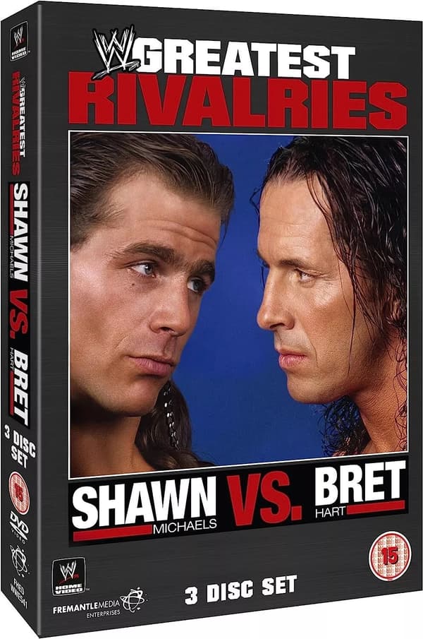 WWE SHAWN MICHAELS VS BRET HART WRESTLING GREATEST RIVALRIES DVD Brett ...
