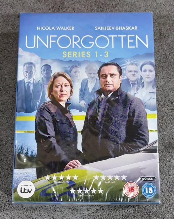 Unforgotten - Series 1-3 - DVD Boxset Nicola Walker Sanjeev Bhaskar (DS3) Region 2 Brand New | CDON