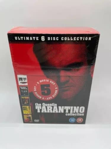 The Quentin Tarantino Collection Ultimate 6 DVD Collection BOX SET ...