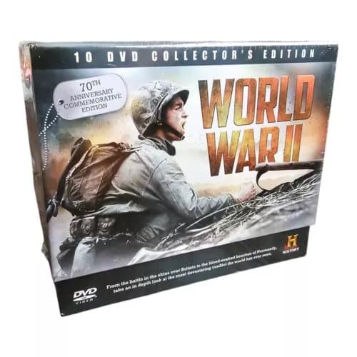 World War II DVD Boxset 70th Anniversary Edition History Documentary ...