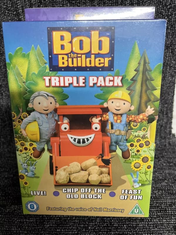 Bob the Builder Live! Chip Off the Old Block Feast Of Fun 3 DVD Box Set ...