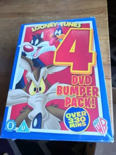 LOONEY TUNES BOX SET DVD 4 DISCS BUMPER PACK Region 2 Brand New | CDON