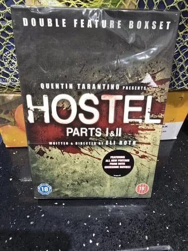 Hostel DVD Part 1 and 2 Double Feature Box Set Region 2 Brand New | CDON