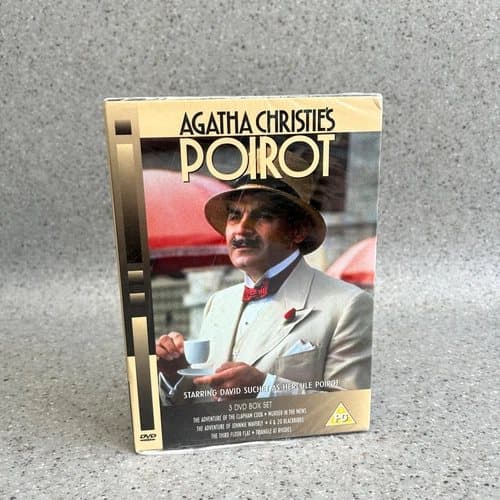 Agatha Christie Poirot Dvd Box Set Tv Murder Mystery Crime Region 2 ...