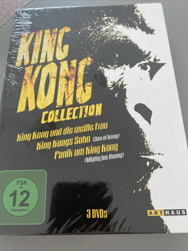King Kong Collection 3 Film Collection - Dvd - - Region 2 Brand New | CDON