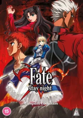 Fate Stay Night: Complete Collection [15] DVD Box Set Region 2 Brand ...
