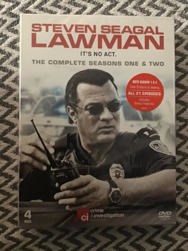 Steven Seagal - Lawman - Series 1-2 - Complete (Box Set) (DVD, 2011 ...
