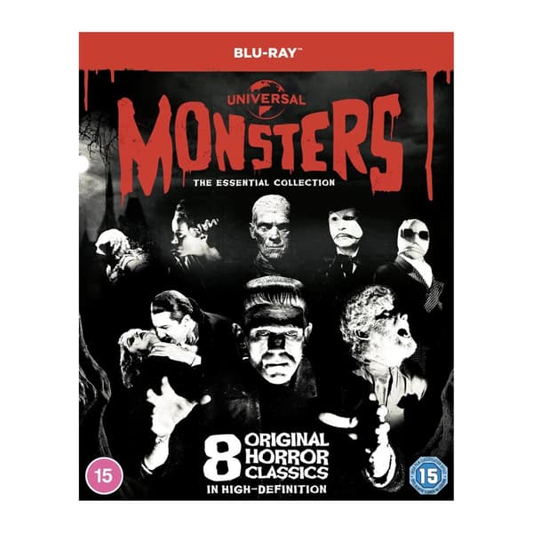 Universal Classic Monsters: The Essential Collection [15] Blu-ray Box ...
