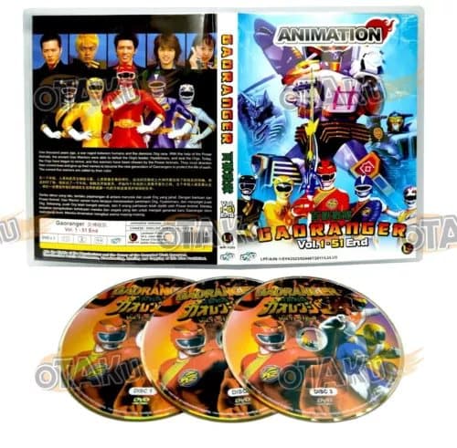 GAORANGER - COMPLETE ANIME TV SERIES DVD BOX SET(1-51 EPS) SHIP FROM ...