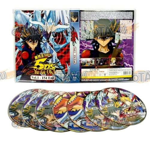 YU-GI-OH ! 5D'S - COMPLETE ANIME TV SERIES DVD BOX SET (1-154 EPS) SHIP ...