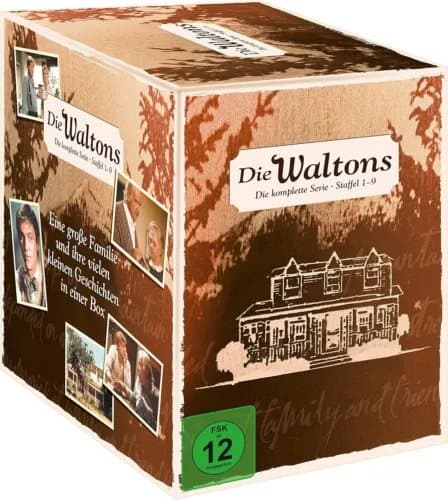 The Waltons Complete Series 1-9 DVD Collection Box Set Season 1 2 3 4 5 6 7 8 9 Region 2 Brand ...