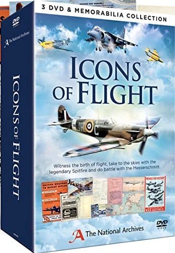 Icons of Flight DVD Documentary (2013) Orville Wright Brand New | CDON