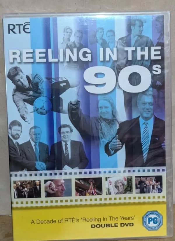 RTE REeling in the 90s DVD Irish s &Music from 1990s Seller R2 Brand ...