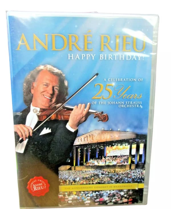 Andre Rieu - Happy Birthday / A Celebration of 25 years (DVD ...
