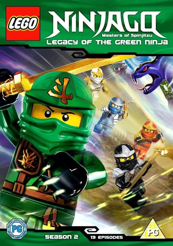 Lego Ninjago - Masters Of Spinjitzu Season 2 DVD Brand New | CDON