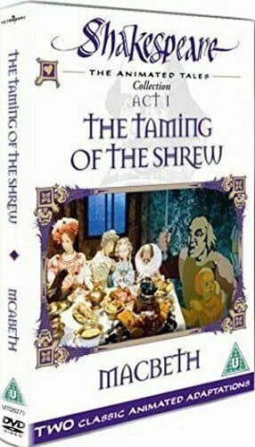 Shakespeare The Animated Tales Collection DVD TAMING OF THE SHREW ...