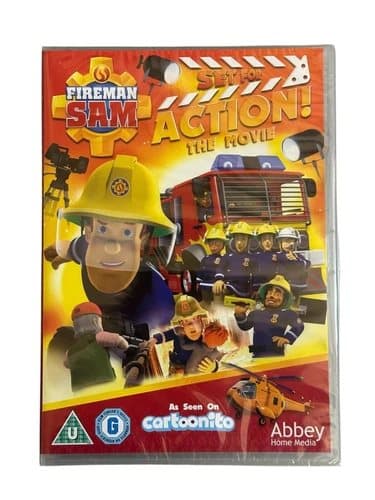 Fireman Sam: Set for Action! - The Movie DVD (2019) Brand (N6) Brand ...