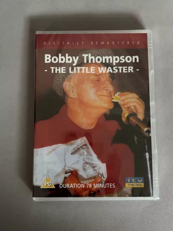BOBBY THOMPSON - THE LITTLE WASTER NORTH-EAST STAND-UP COMEDY DVD Brand ...
