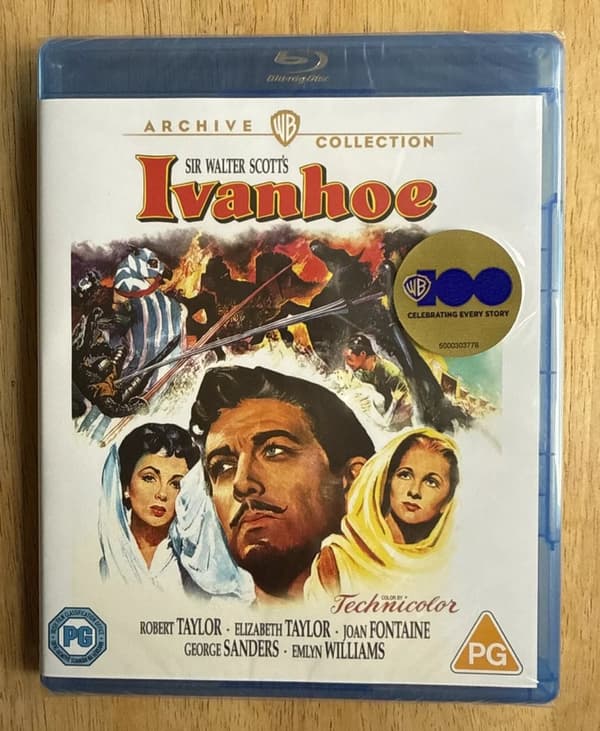 IVANHOE - BLU-RAY - SWASHBUCKLING FAMILY CHRISTMAS VIEWING - ROBERT TAYLOR Brand New | CDON