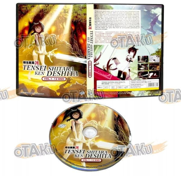 TENSEI SHITARA KEN DESHITA - ANIME TV SERIES DVD BOX SET (1-12 EPS ...