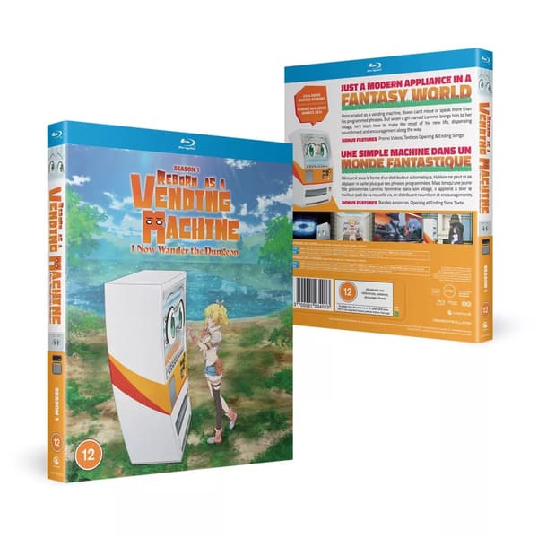 Reborn As a Vending Machine, I Now Wander the Dungeon: Season 1 [12] Blu-ray Brand New | CDON