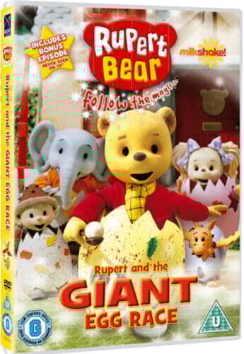 Rupert The Bear: Rupert And The Giant Egg Race DVD (2010) Rupert Bear ...