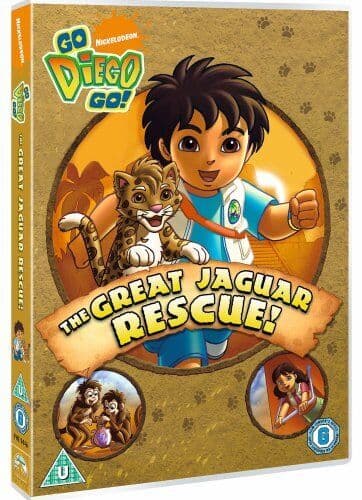 Go Diego Go!: The Great Jaguar Rescue! DVD (2009) Chris Gifford Cert U ...