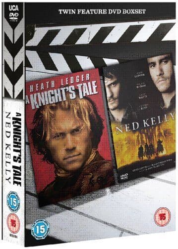 A Knight's Tale/Ned Kelly DVD (2008) Heath Ledger, Helgeland (DIR) Cert ...
