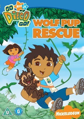 Go Diego Go: Wolf Pup Rescue DVD (2008) Chris Gifford Cert U Pre-Owned ...