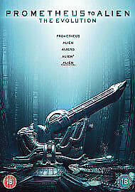 Prometheus To Alien: The Evolution Collection DVD (2012) Sigourney ...
