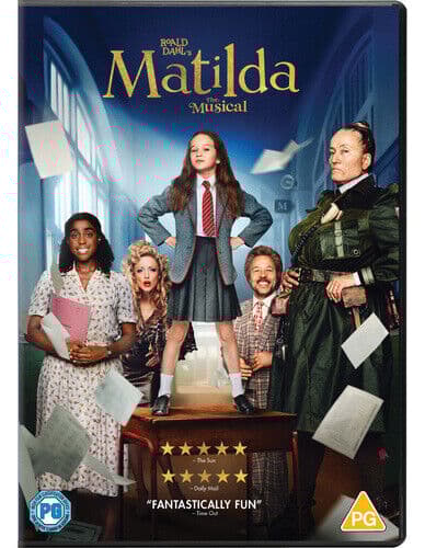 Roald Dahl's Matilda The Musical DVD (2023) Emma Thompson, Warchus (DIR) Cert Pre-Owned Region 2 ...