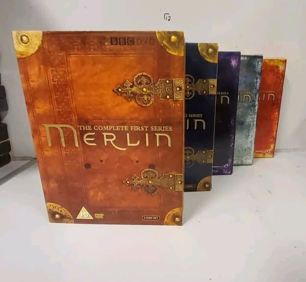 Merlin - Complete 1-5 TV Series (DVD Box Sets) Pre-Owned | CDON