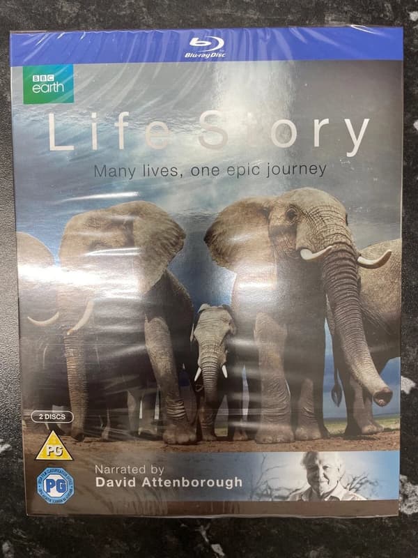 Life Story ( Bluray ) David Attenborough, BBC Earth Brand New | CDON