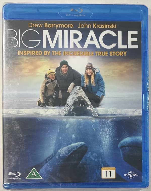 Big Miracle Drew Barrymore & John Krasinski And BluRay Brand New | CDON