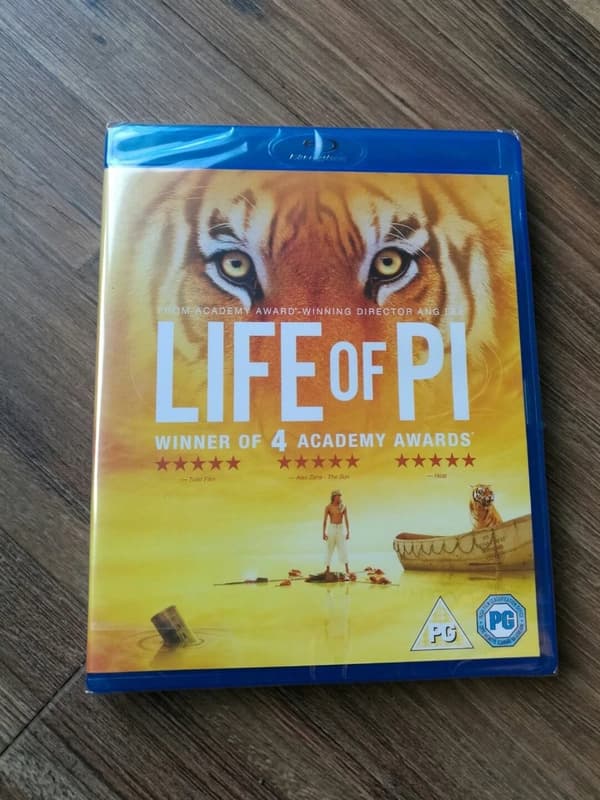 Life of Pi [Bluray], DVD | 5039036059725 | ... FREE POST Brand New | CDON