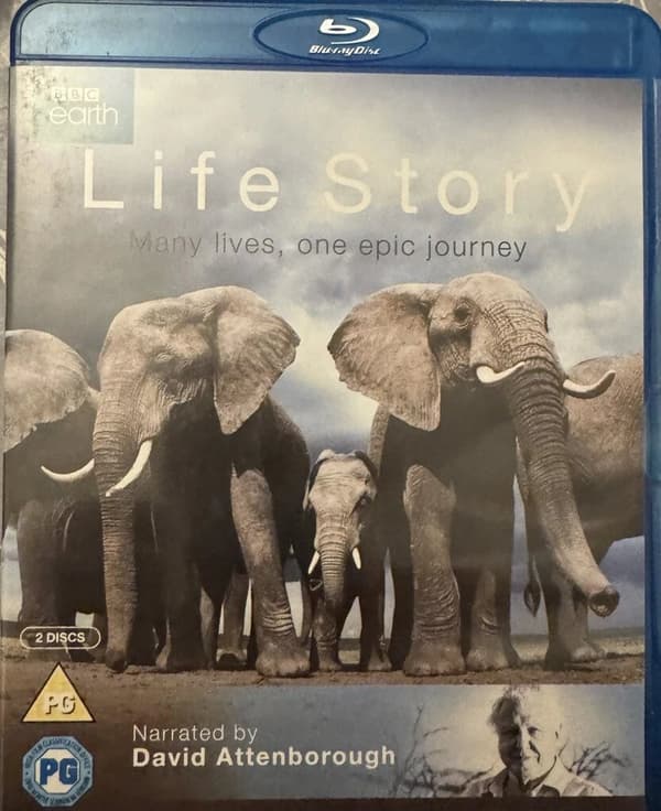 Life Story BLU RAY BBC Documentary Narrated By David Attenborough Brand ...