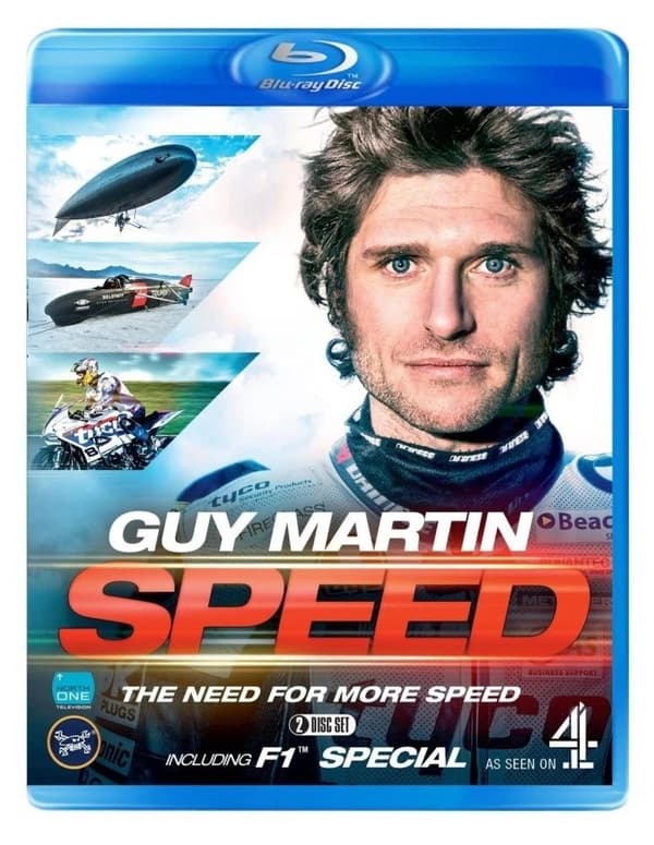 Guy Martin: Speed 3 & F1 Special Bluray (2016) David Coulthard Brand ...