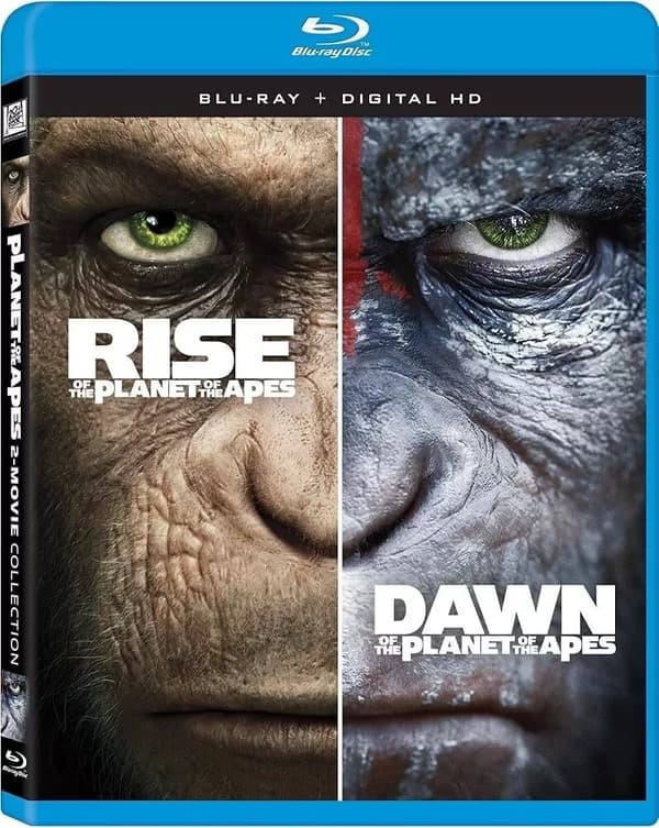 DAWN OF THE PLANET OF THE APES & RISE OF THE PLANET OF THE APES DOUBLE ...