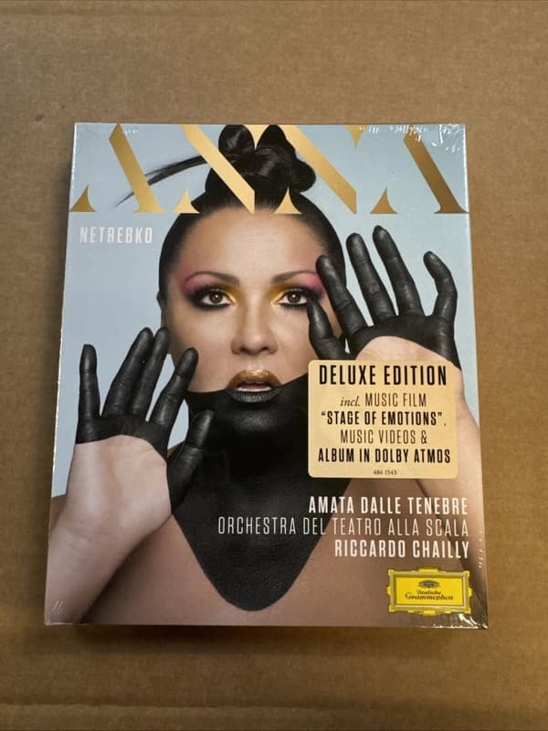 Anna Netrebko Amata Dalle Tenebre DELUXE EDITION CD & BLU RAY Brand New | CDON