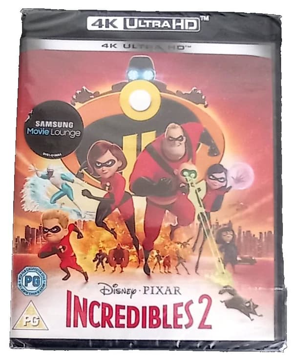 The Incredibles 2 4K Ultra HD Bluray â?"”ï¸ 2018 Disney Pixar Brand New ...