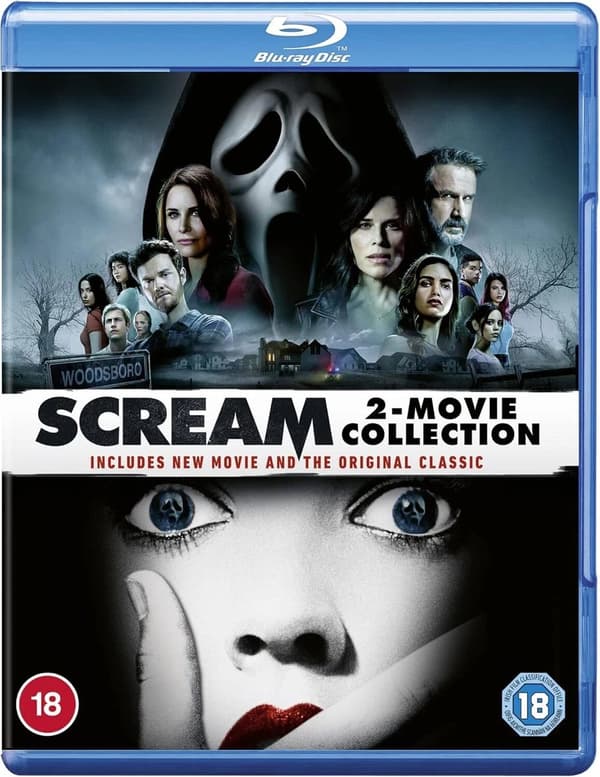Scream (1996) & Scream (2022) [Bluray] [Region A & B & C] Brand New | CDON