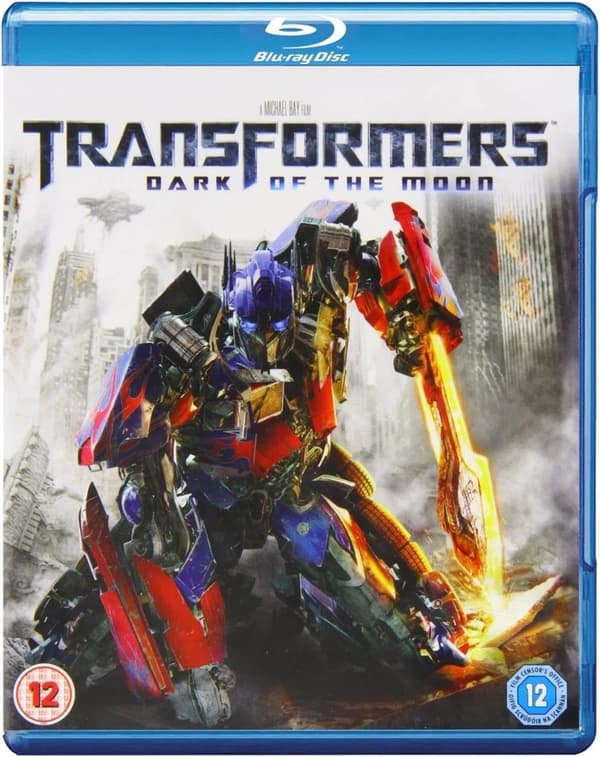 TRANSFORMERS PART 3 Blu Ray Third 3rd Movie Three Film Dark of the Moon ...