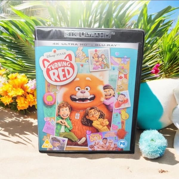 Turning Red 4k UHD blu ray Run time 100 min approx foil P&P Free Brand ...